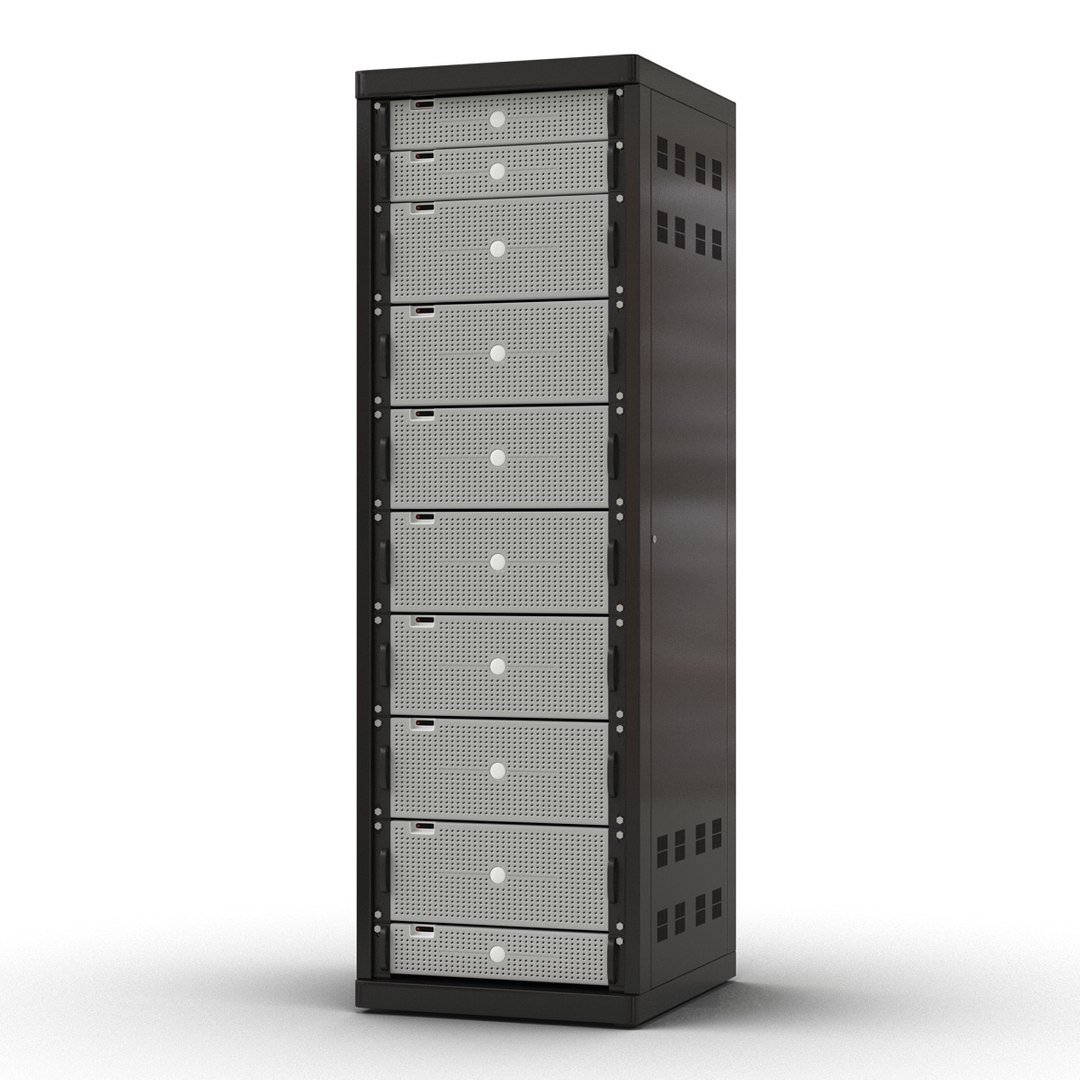 Generic Servers Rack 2 3ds