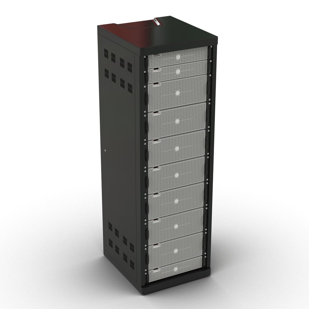 Generic Servers Rack 2 3ds