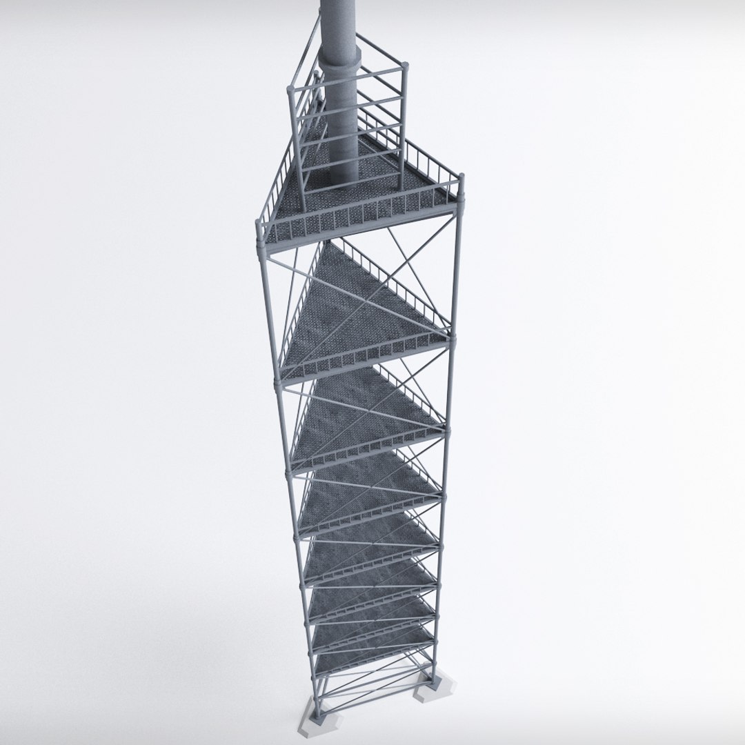 Scaffolding Radio Tower Power 3D Model - TurboSquid 1204122