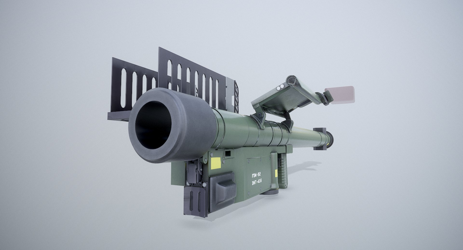 Fim-92 Stinger Missile Launcher 3D Model - TurboSquid 1374778