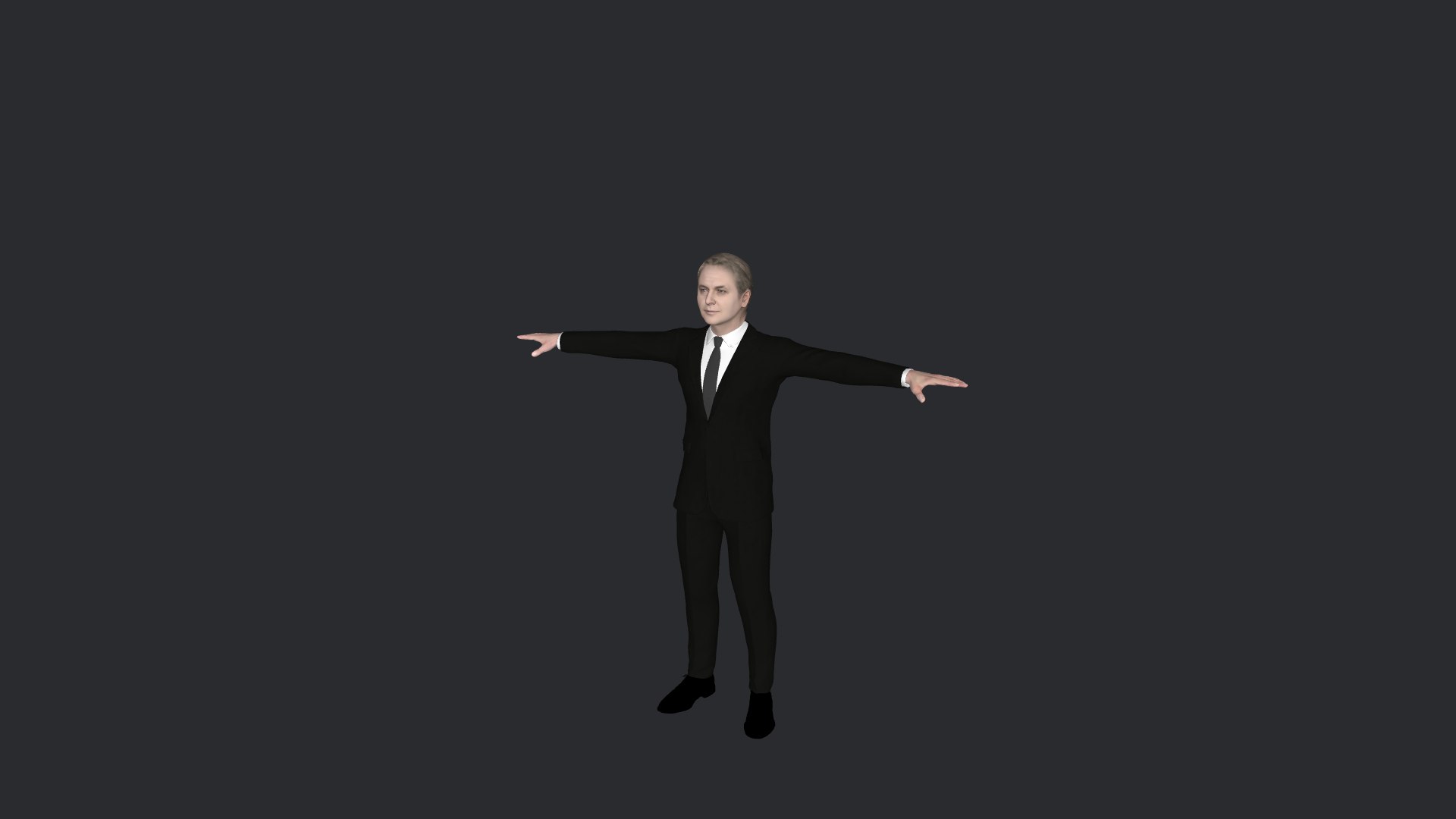 Harold Wilson Hyper Realistic Full Body Fully Rigged 3D Character 3D ...