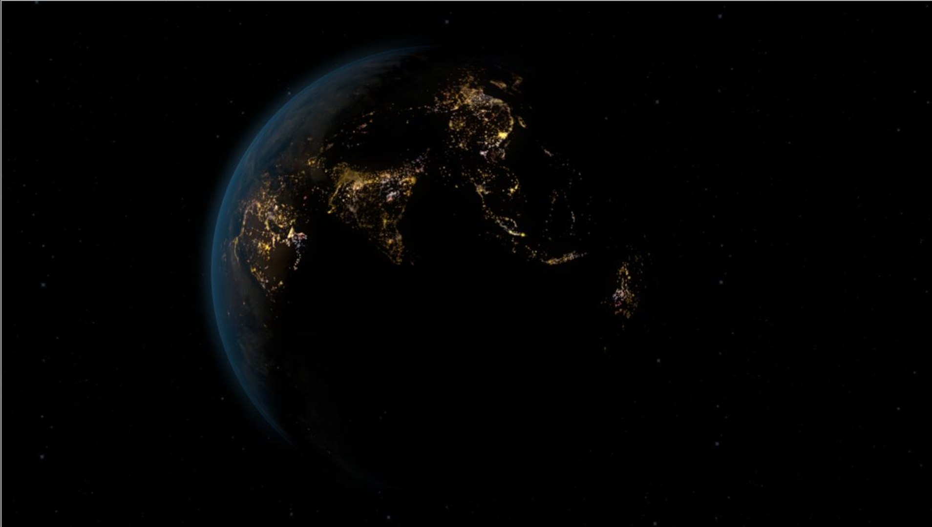 Earth Day Night 3d C4d
