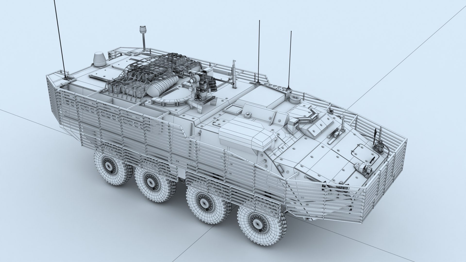 Carrier Vehicle 3D - TurboSquid 2303190