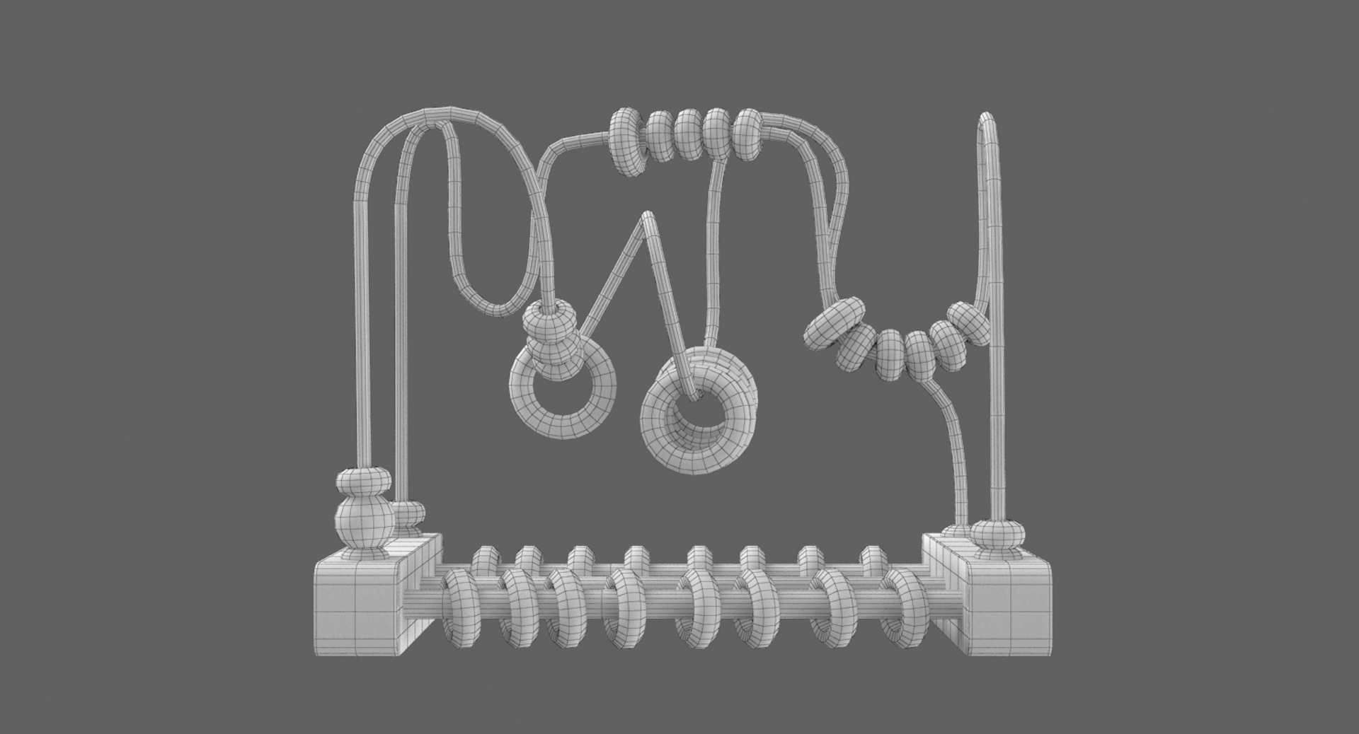 3D Wire Maze Model - TurboSquid 1370210