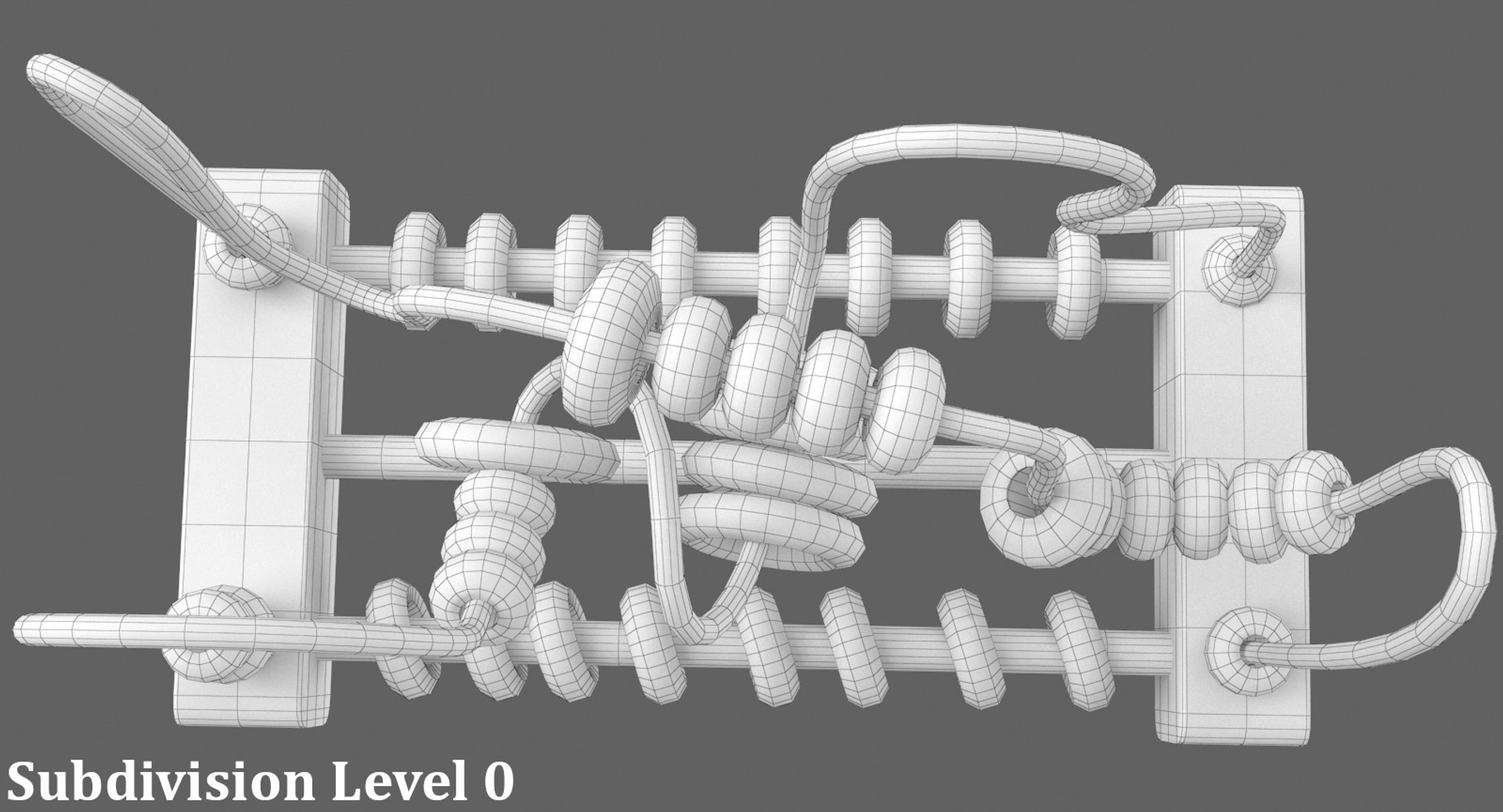 3D Wire Maze Model - TurboSquid 1370210