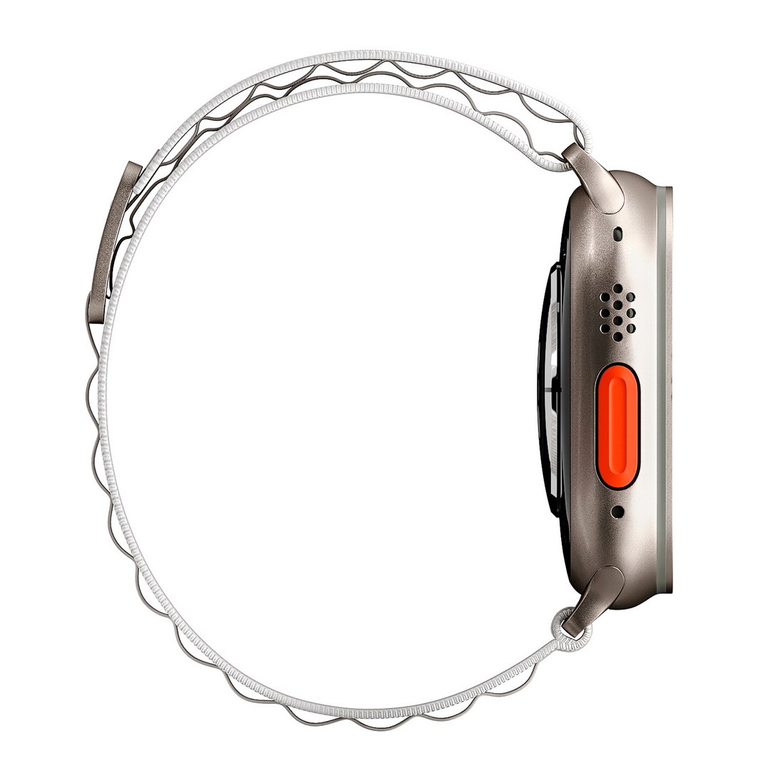 Apple Watch Ultra Starlight Alpine Loop 3D - TurboSquid 2054760