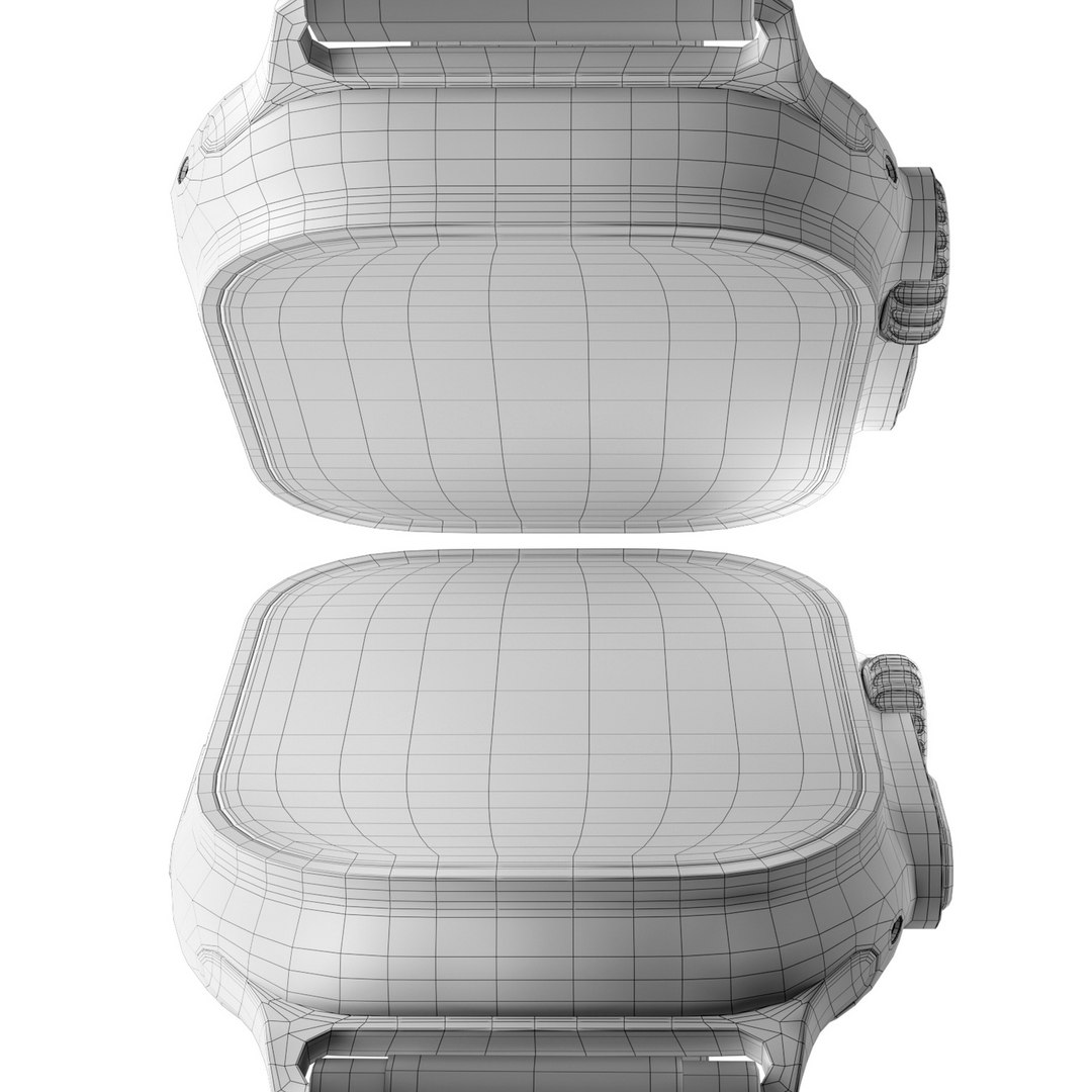 Apple Watch Ultra Starlight Alpine Loop 3D - TurboSquid 2054760