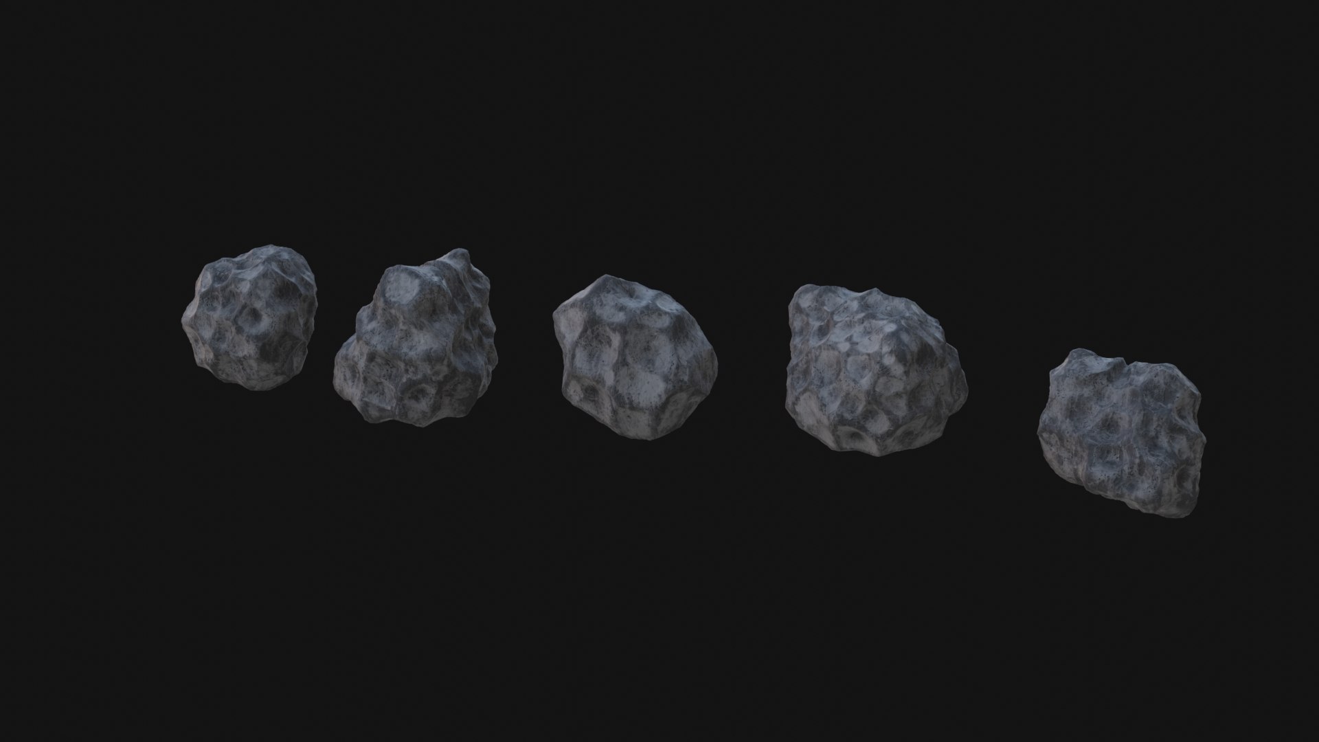 3D Asteroids Model - TurboSquid 2181412