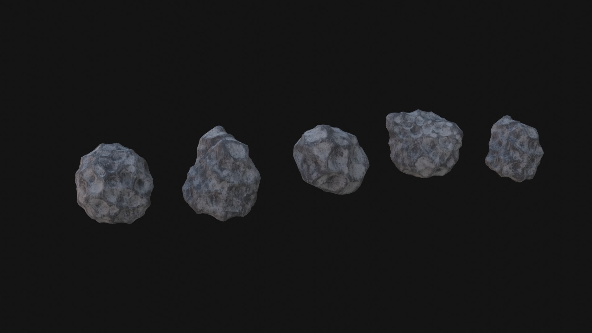 3D Asteroids Model - TurboSquid 2181412