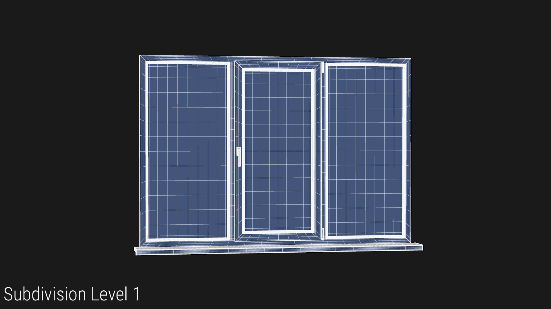 3D Realistic Modern Upvc Window - TurboSquid 1468083
