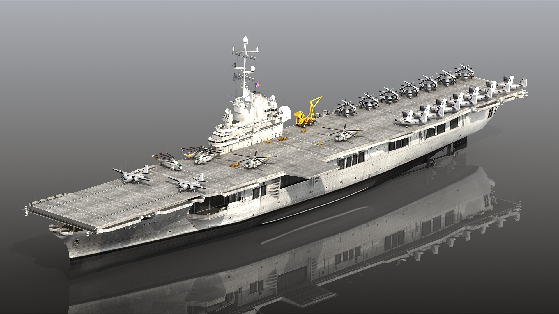 Uss Lake Champlain Cv-39 3D Model - TurboSquid 1538789