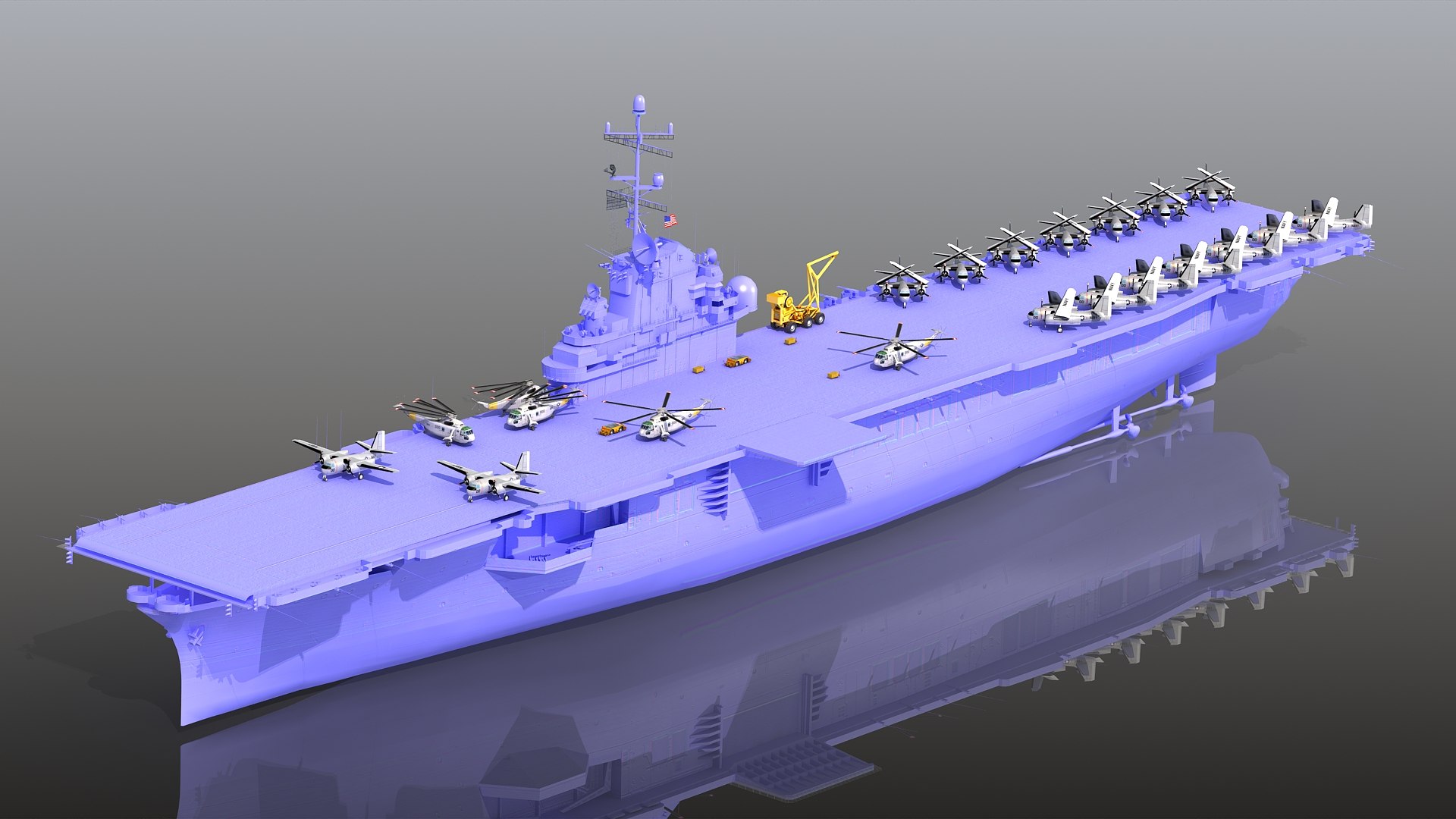 Uss Lake Champlain Cv-39 3D Model - TurboSquid 1538789