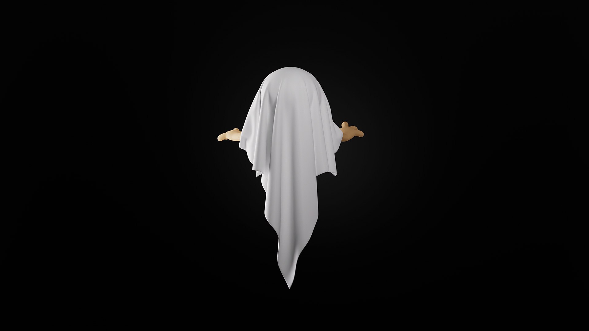 3D Ghost - TurboSquid 2132278