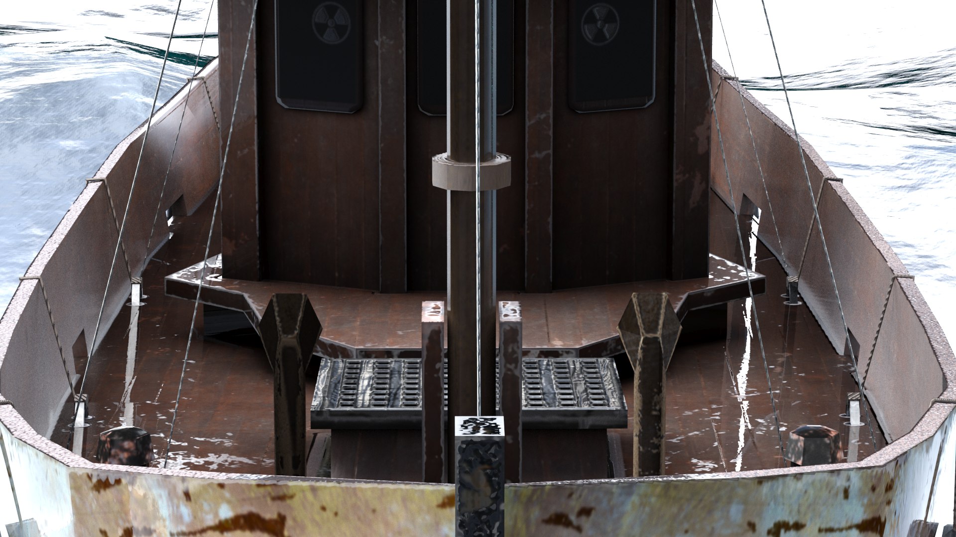 3D Sailing Fishing Boat Cutter - TurboSquid 2150590