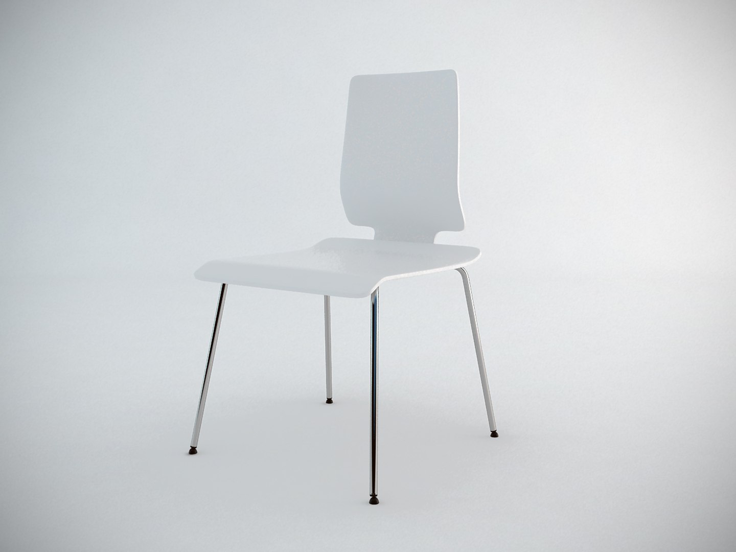 ikea gilbert chair 3d obj