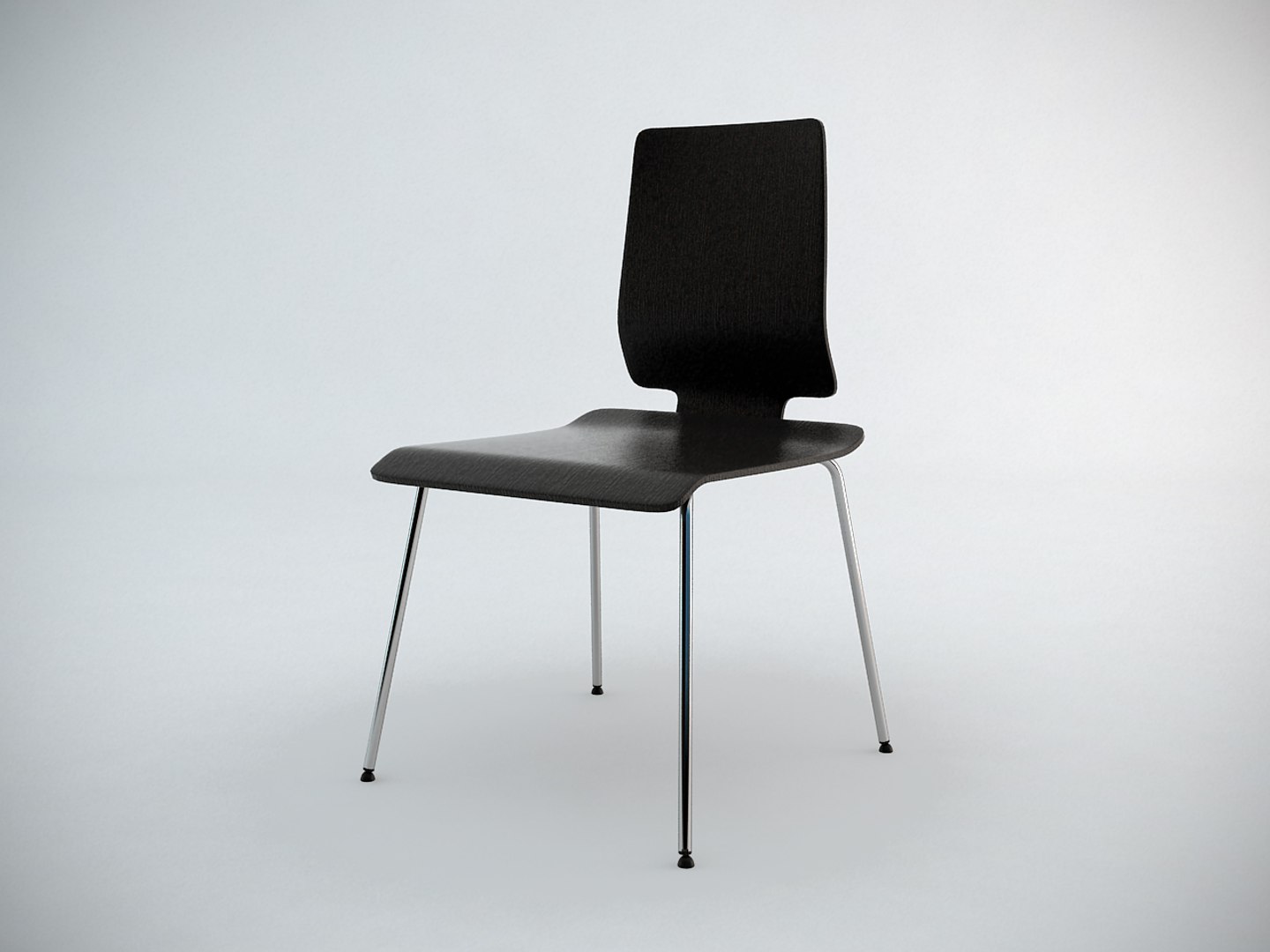 ikea gilbert chair 3d obj