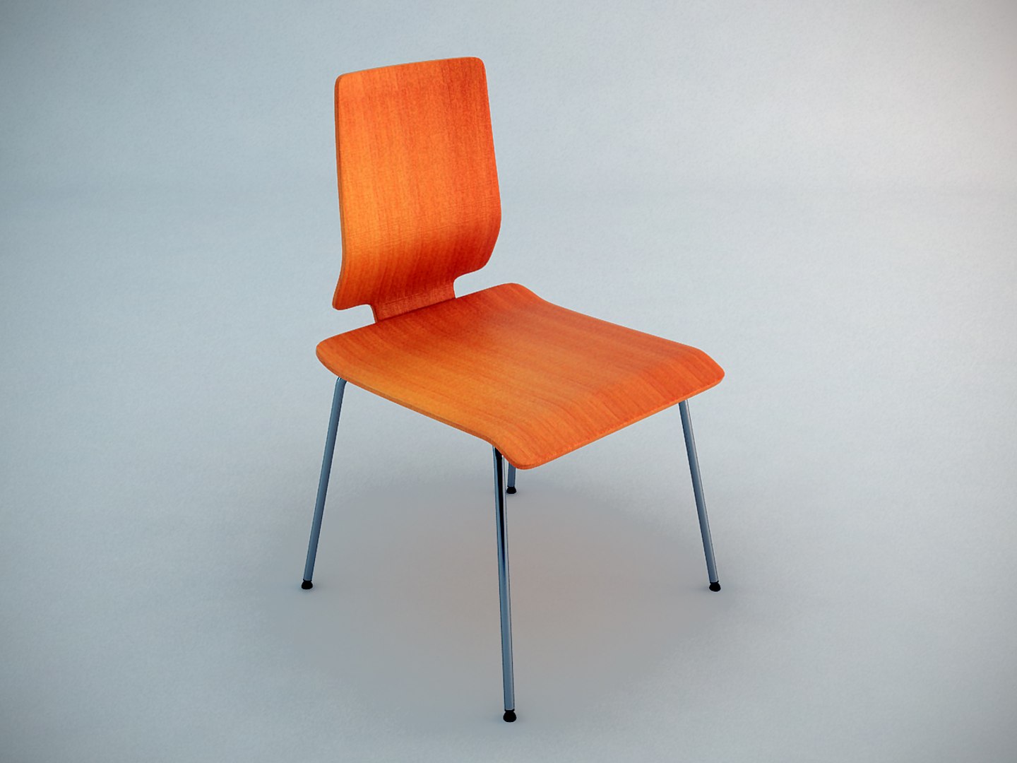 ikea gilbert chair 3d obj