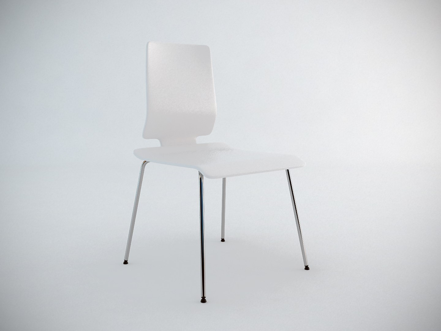 ikea gilbert chair 3d obj