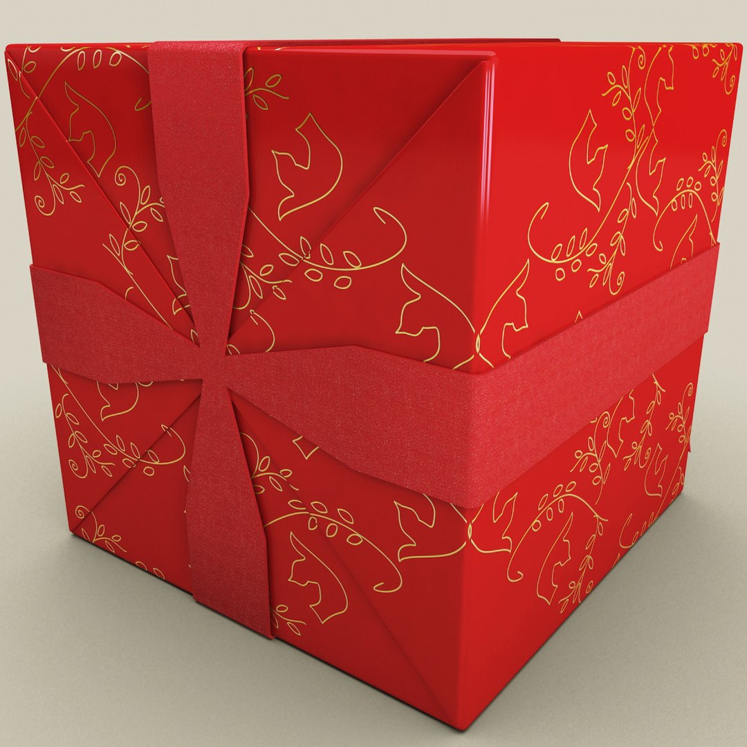 3d Model Gift Boxes