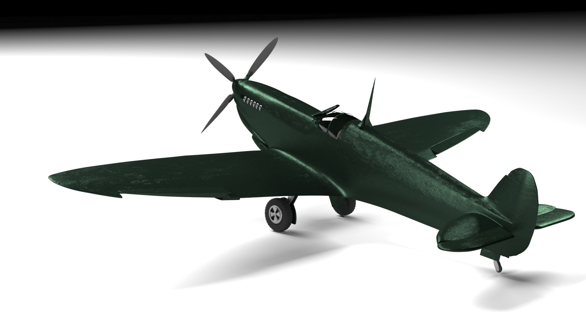 3D Spitfire Plane - TurboSquid 2005104