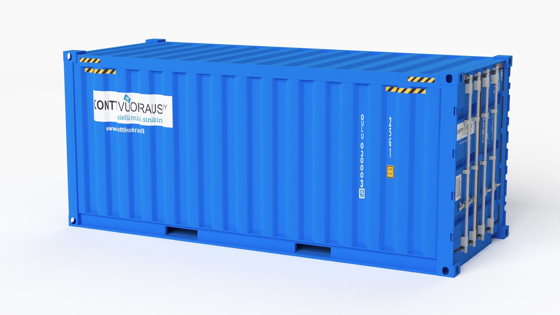 20 ft cube open 3D model - TurboSquid 1706902