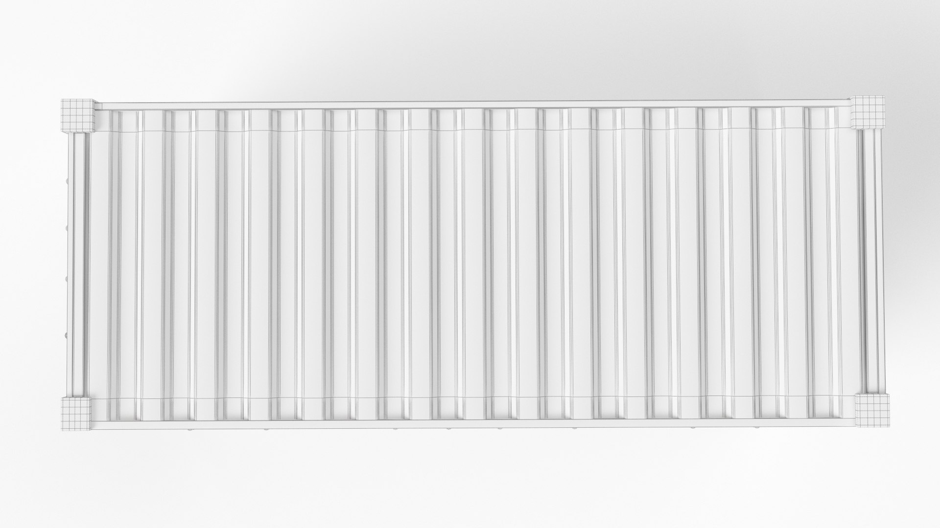 20 Ft Cube Open 3D Model - TurboSquid 1706902