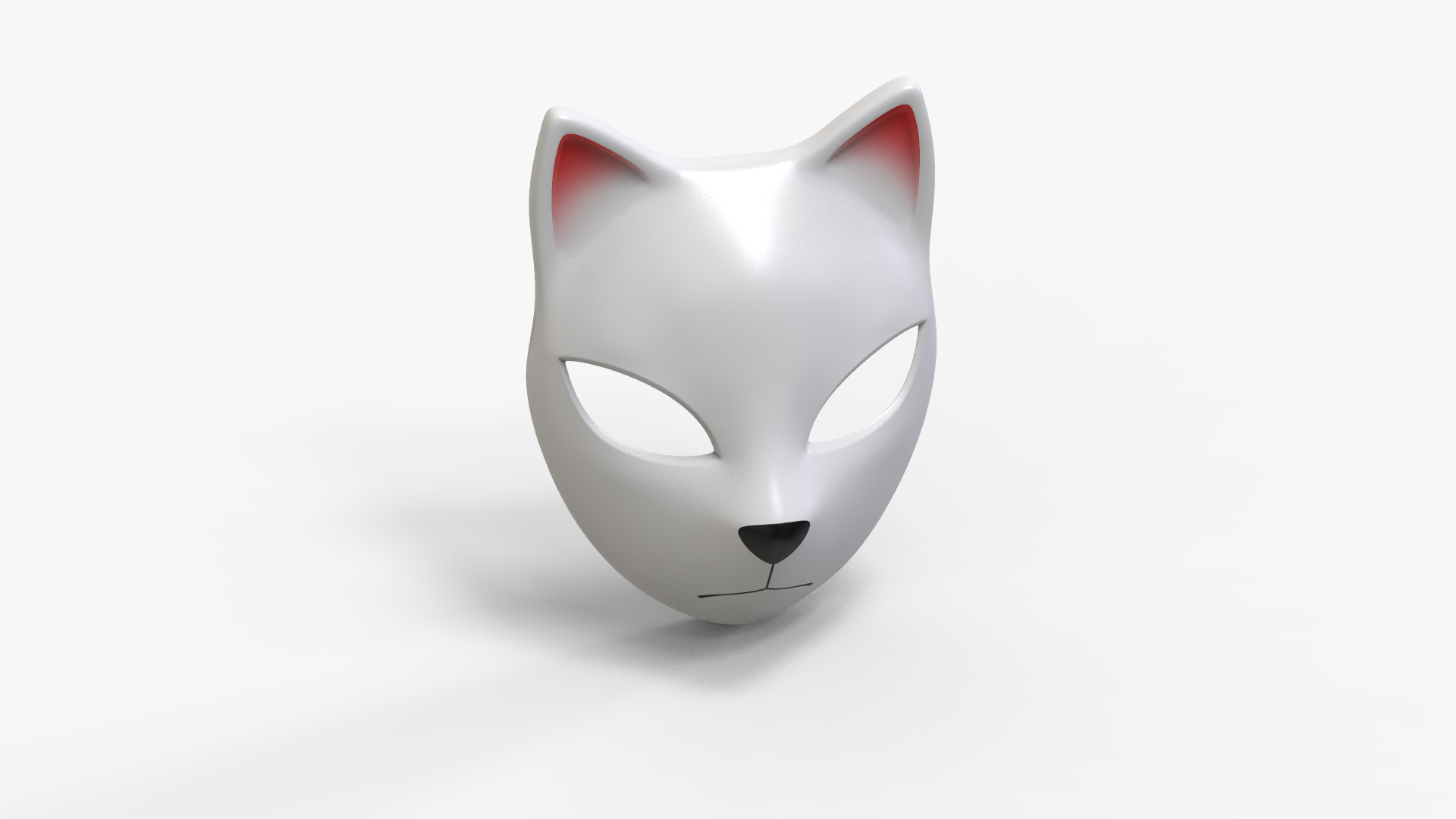 3D Demon Hunter Mask - TurboSquid 2258482