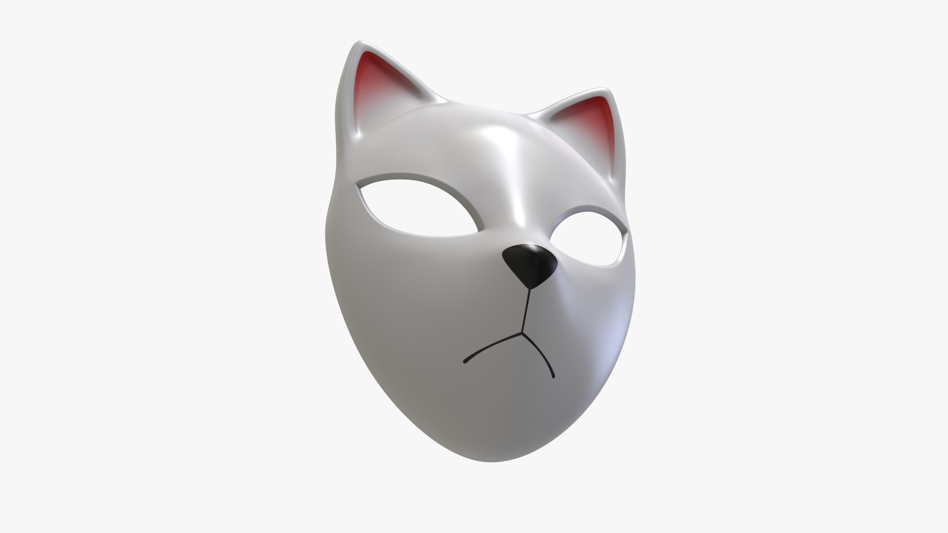 3D Demon Hunter Mask - TurboSquid 2258482