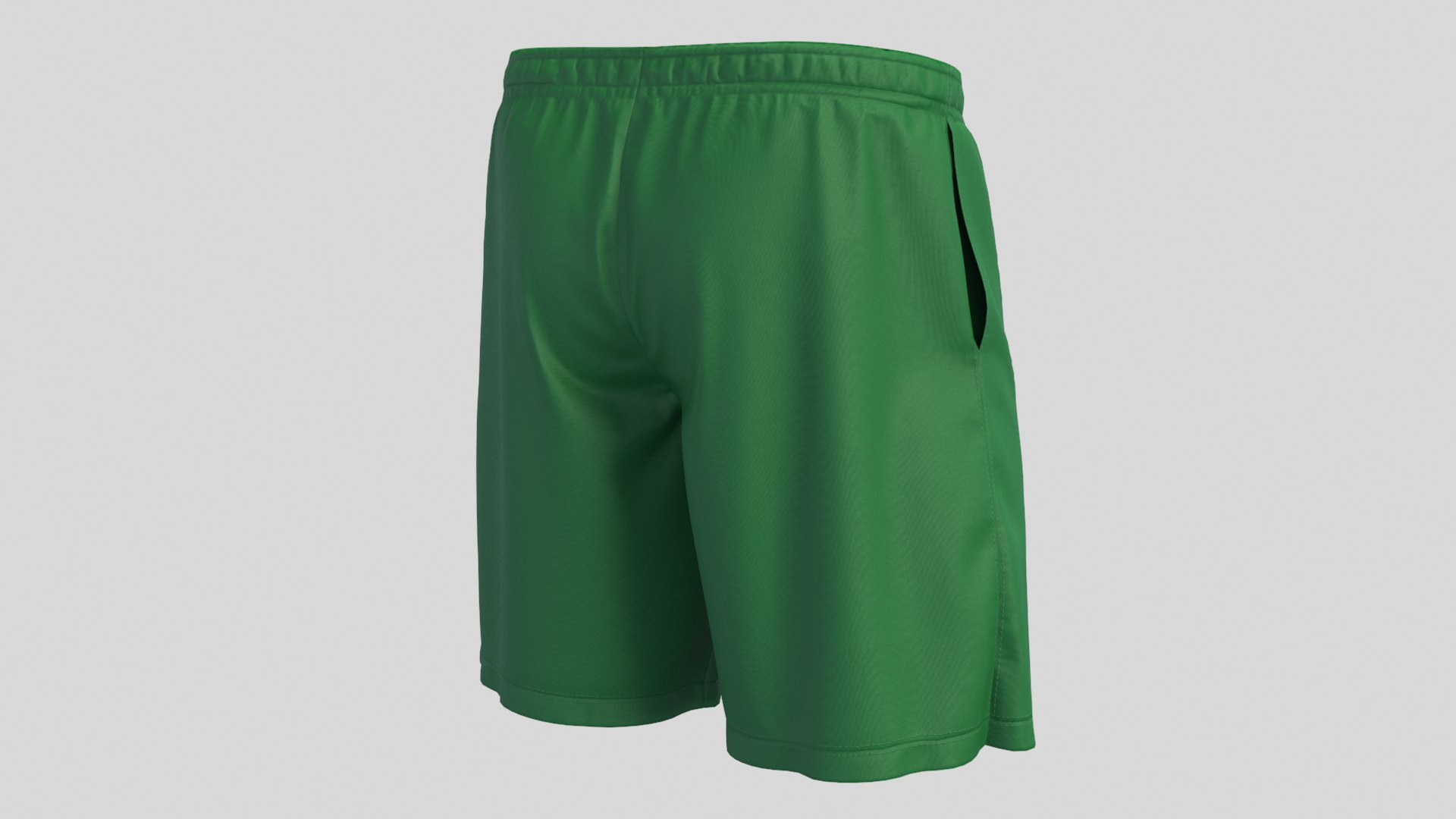 Green Polyester Shorts 3D - TurboSquid 2064015