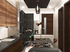 Download Free 3D Kitchen 3ds Max Models - TurboSquid