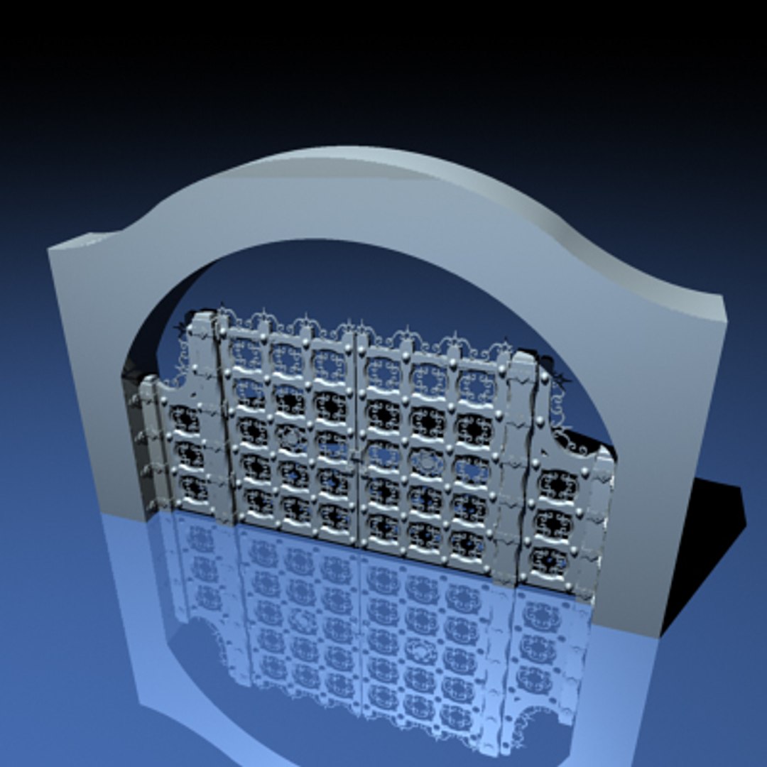 Gate Barrier 3d 3ds