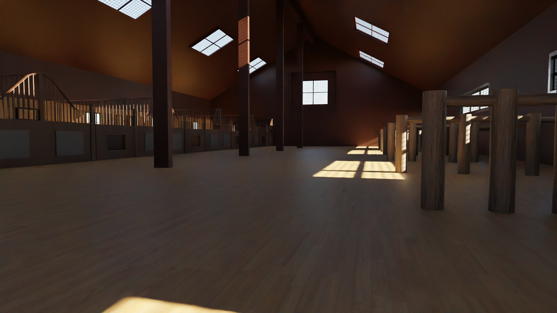 3D Horse Stable Model - TurboSquid 2159197