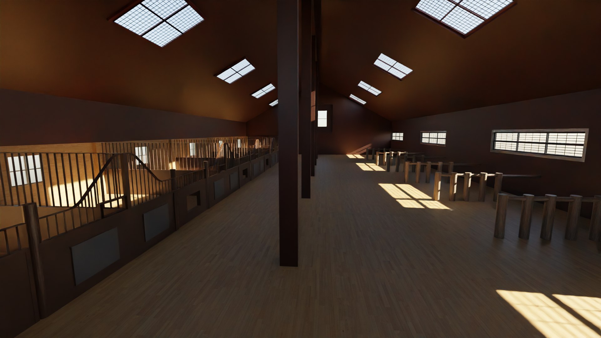 3D Horse Stable Model - TurboSquid 2159197