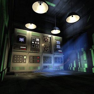 3D Control-Room Models | TurboSquid