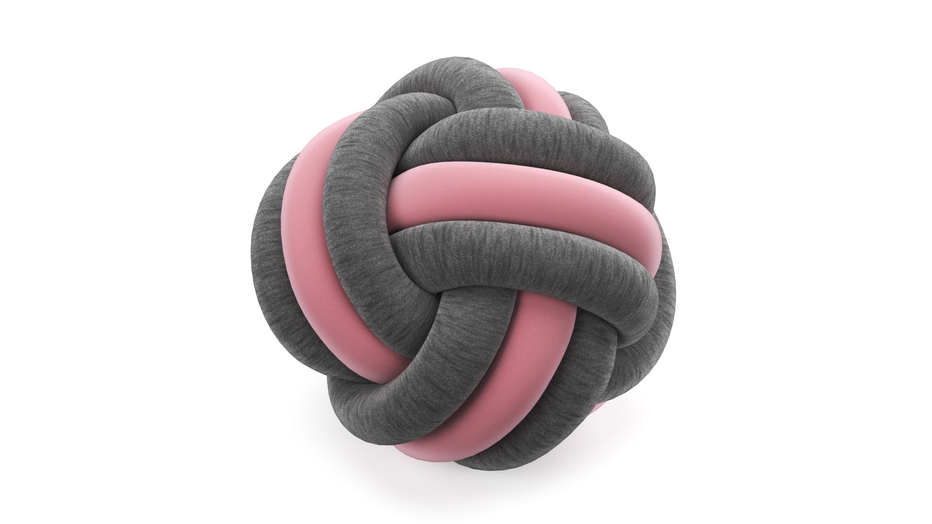 3D Decorative Knot Ball Pillow Cushion - TurboSquid 1970887