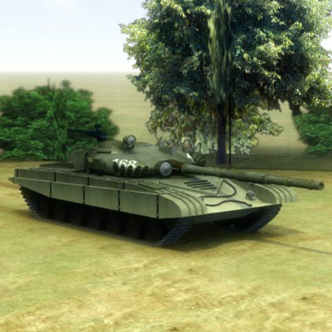 t-72m battle tank 3d obj