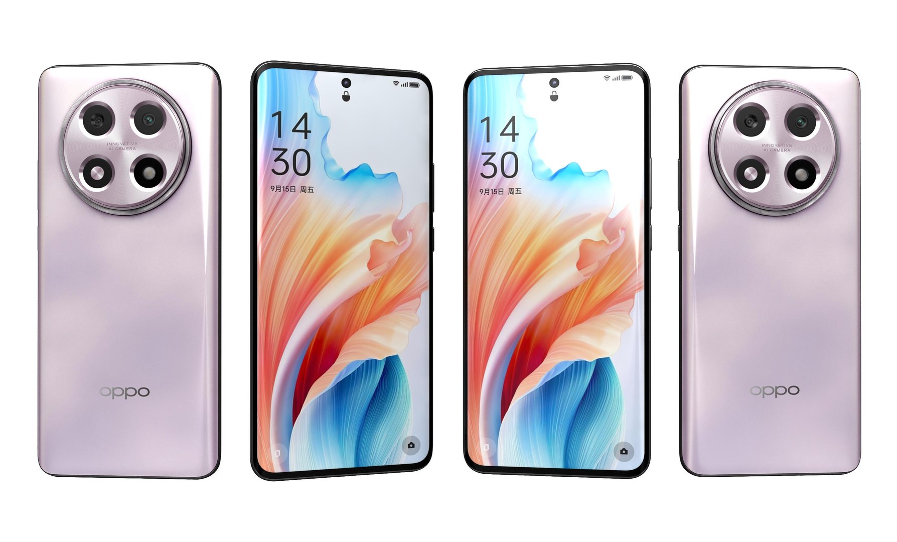 3D OPPO A2 Pro Pink - TurboSquid 2136544