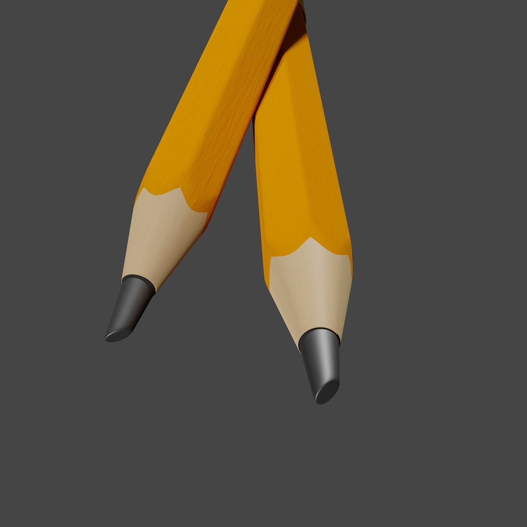 3D Pencil High Poly - TurboSquid 2065033