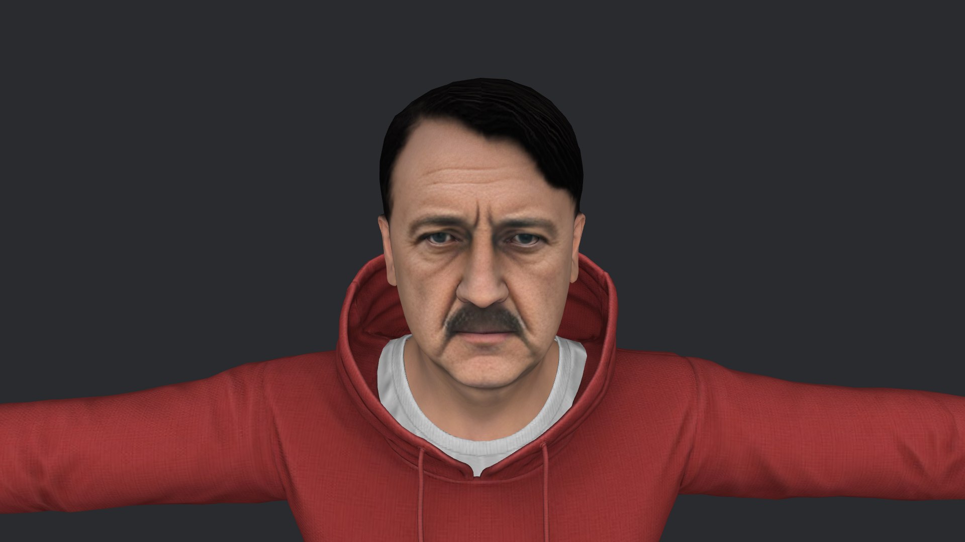 Adolf Hitler Hyper Realistic Full Body Fully Rigged 3D Character 3D ...