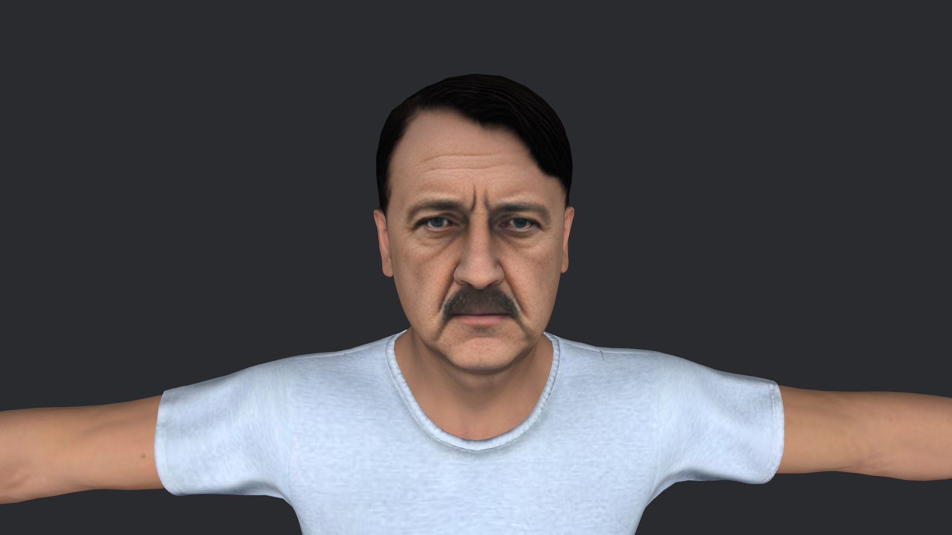 Adolf Hitler Hyper Realistic Full Body Fully Rigged 3D Character 3D ...