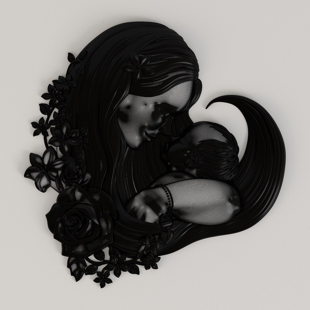 Mom Baby 3D Model - TurboSquid 1489724