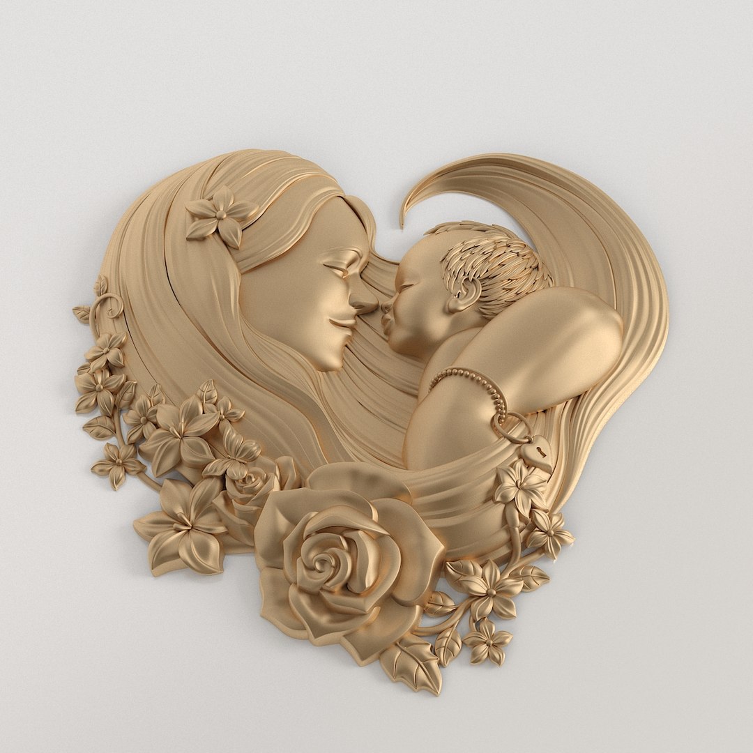 Mom Baby 3D Model - TurboSquid 1489724