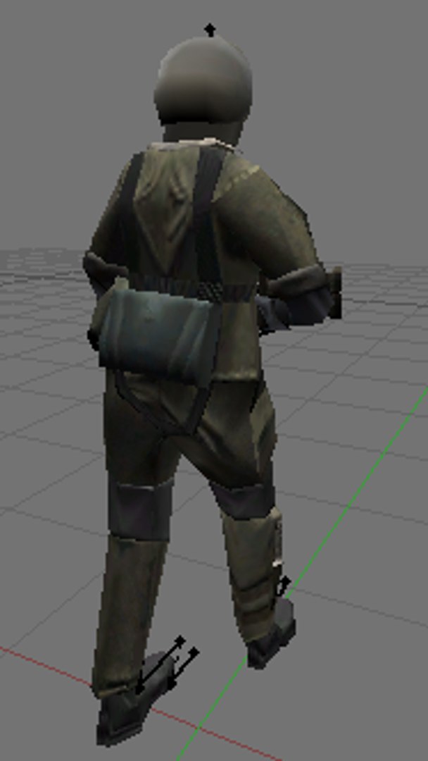 Blender Soldier