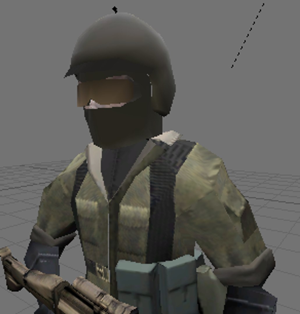 Blender Soldier