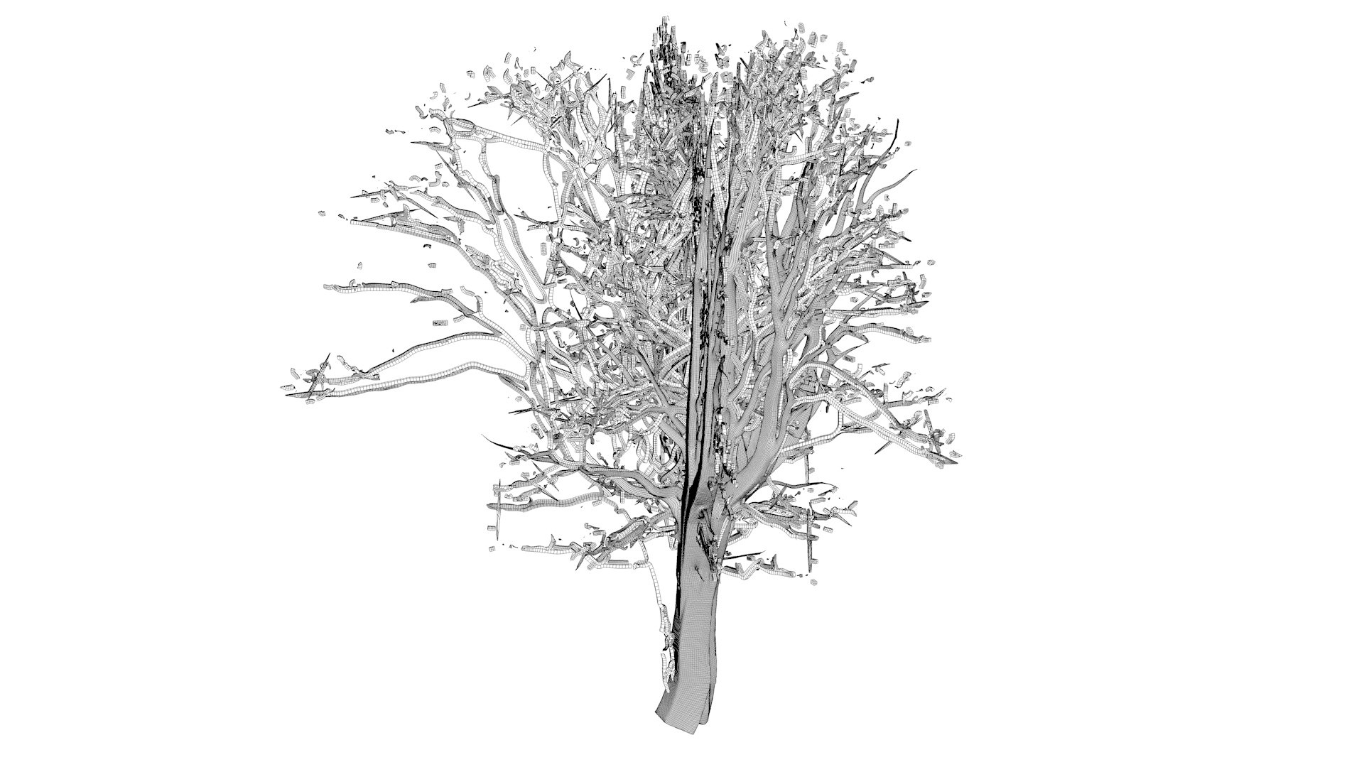 Spooky Tree 3D Model - TurboSquid 2107986