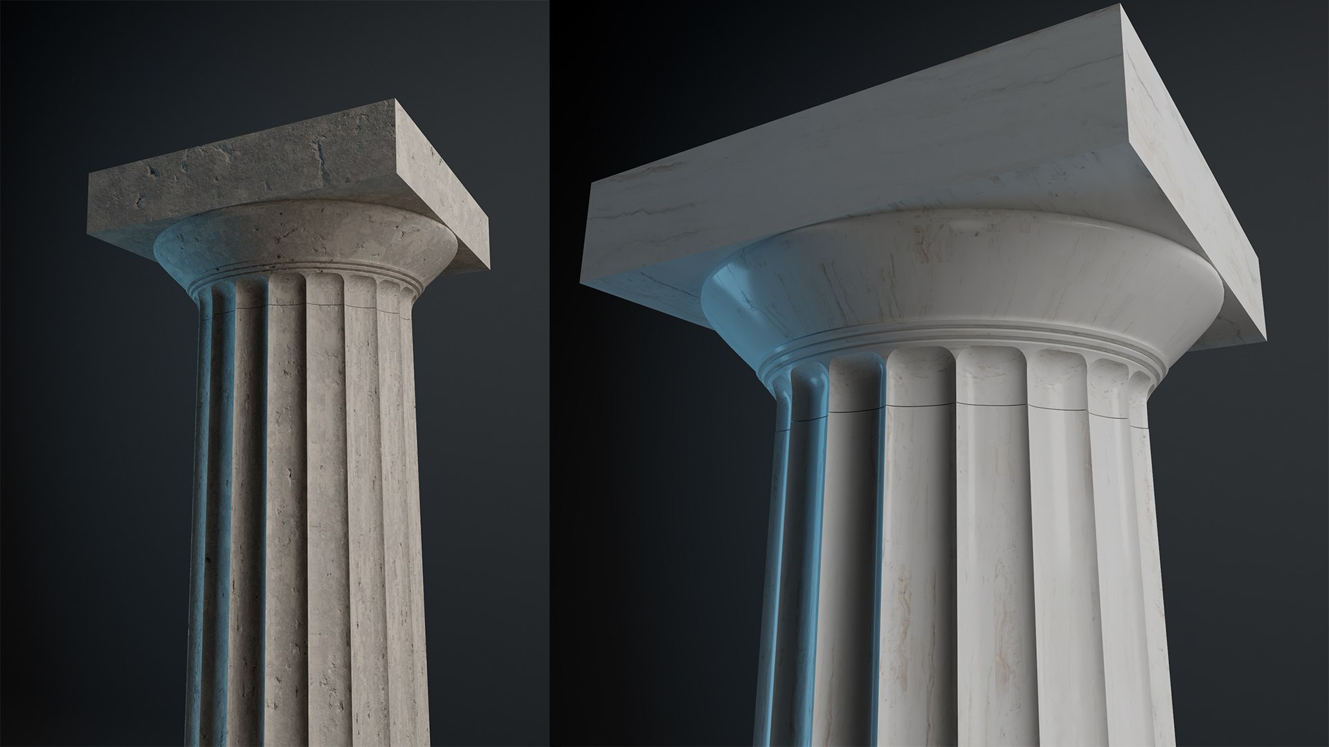 3D Archaic Greek Doric Column - TurboSquid 2272616