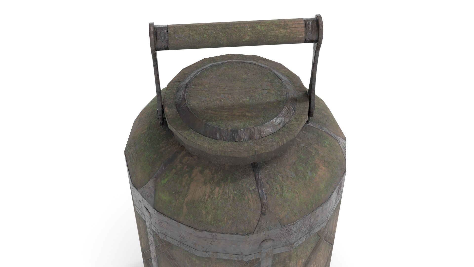 3D Old Bucket - TurboSquid 1712691