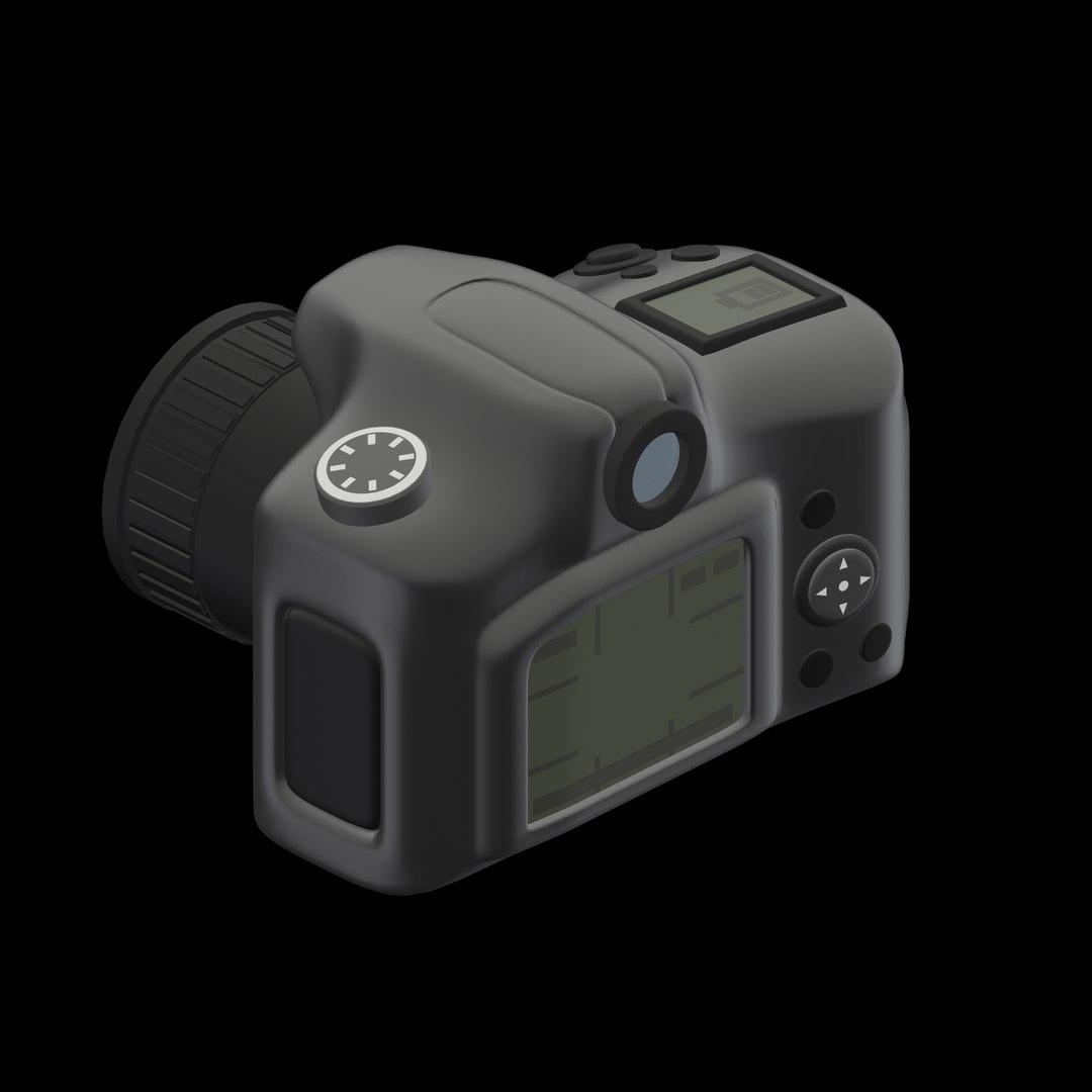 Simple Photo Camera 3D Model - TurboSquid 1772793