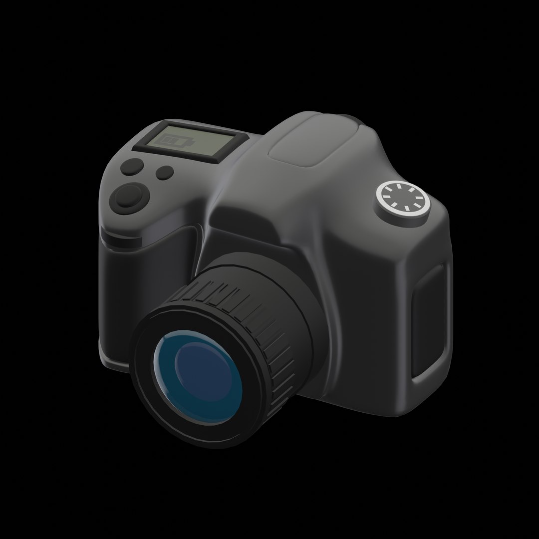 Simple Photo Camera 3D Model - TurboSquid 1772793