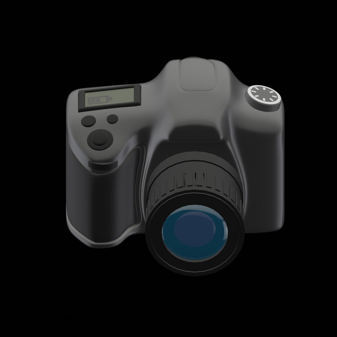Simple Photo Camera 3D Model - TurboSquid 1772793